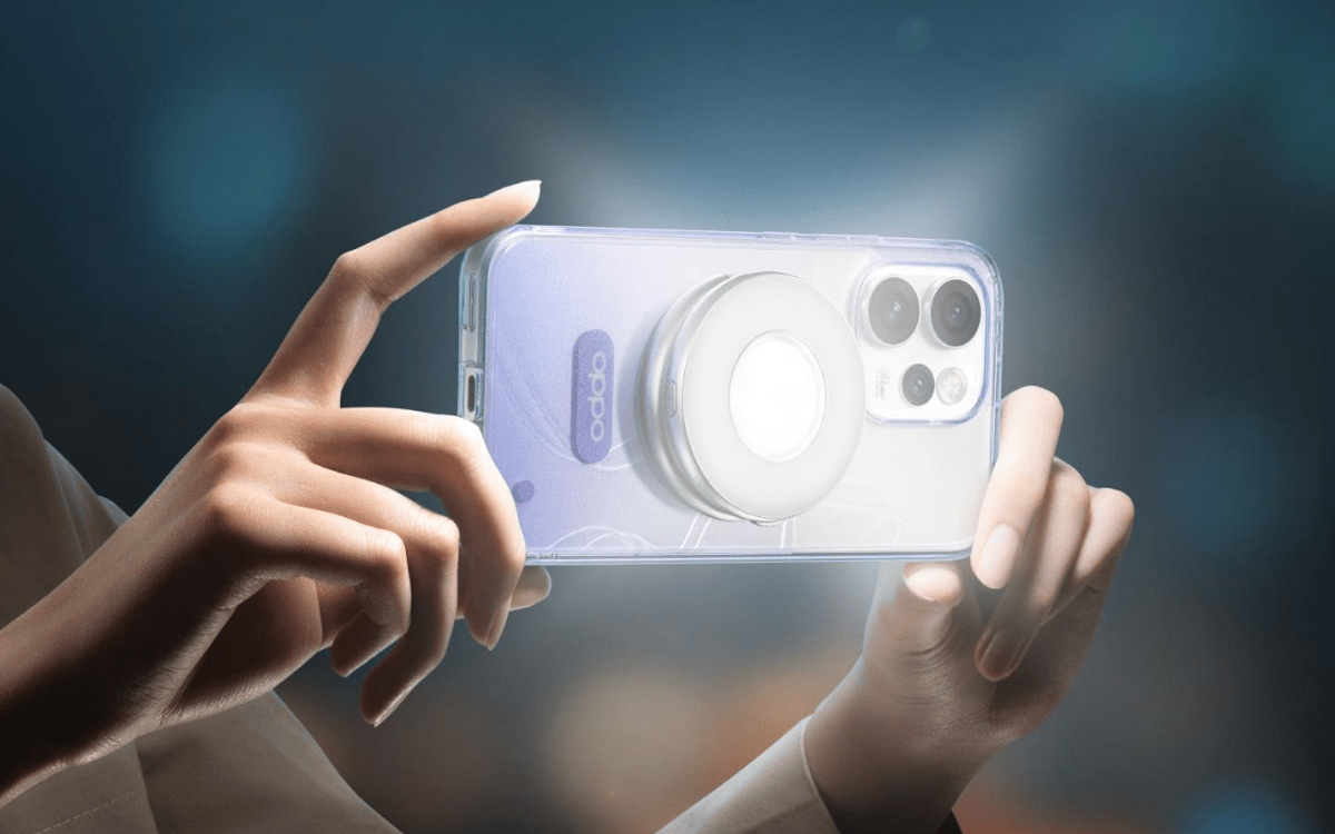 Oppo Magnetic Halo Flash Light – channelnews
